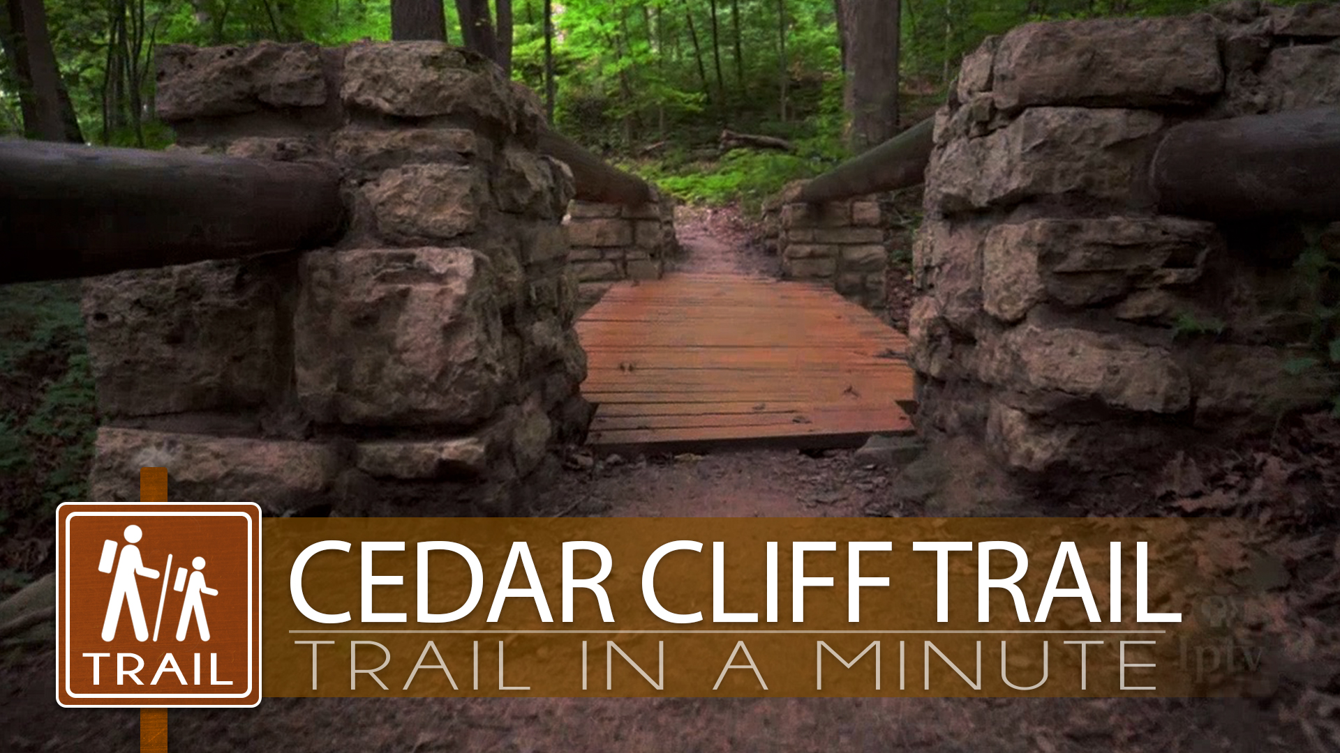 Cedar Cliff Trail | Trail-in-a-Minute | Iowa PBS