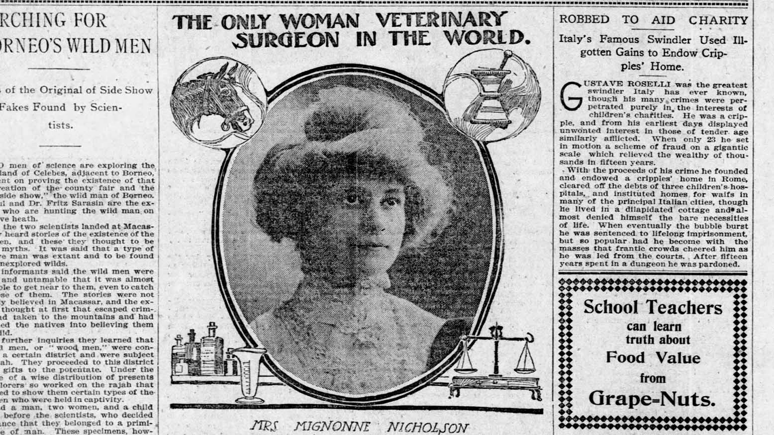 The Nation's Almost-Forgotten First Female Veterinarian | Iowa PBS