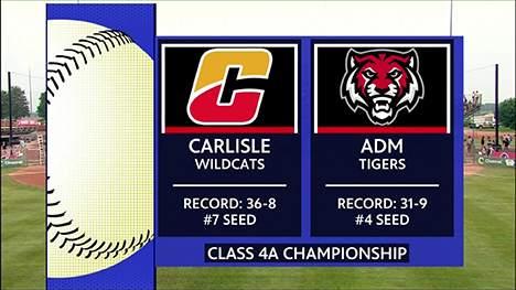 Class 4A - Carlisle Wildcats vs. ADM (Adel DeSoto Minburn) Tigers ...