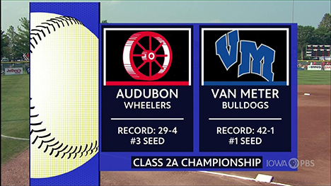 Class 2A - Van Meter Bulldogs vs. Audubon Wheelers | Iowa PBS