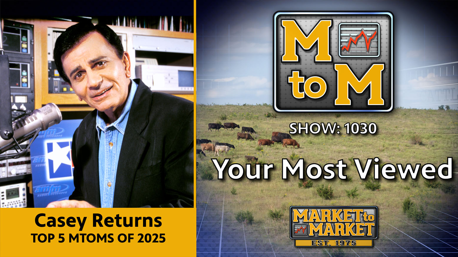Casey Returns For Another Countdown - Our Most Popular MtoM Episodes In ...