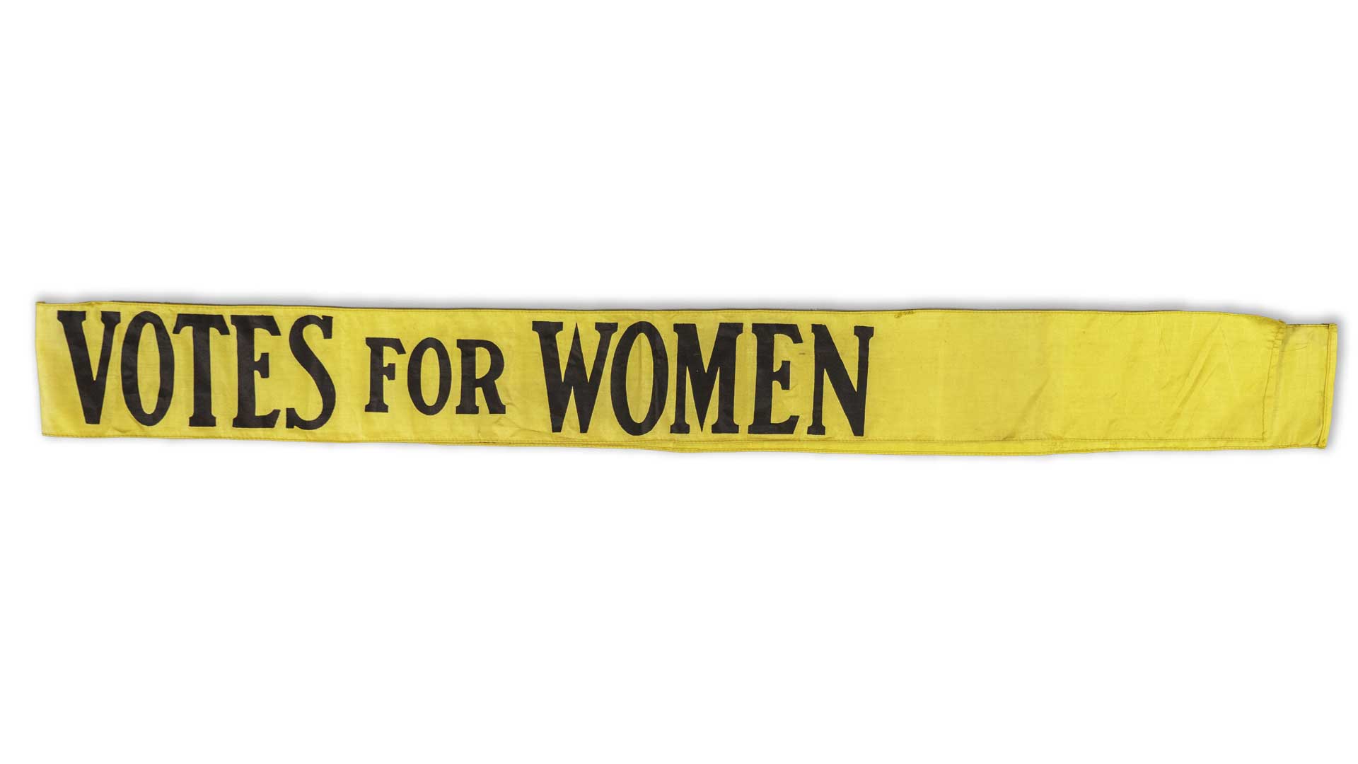 Woman Suffrage Sash, 1910s | Iowa PBS